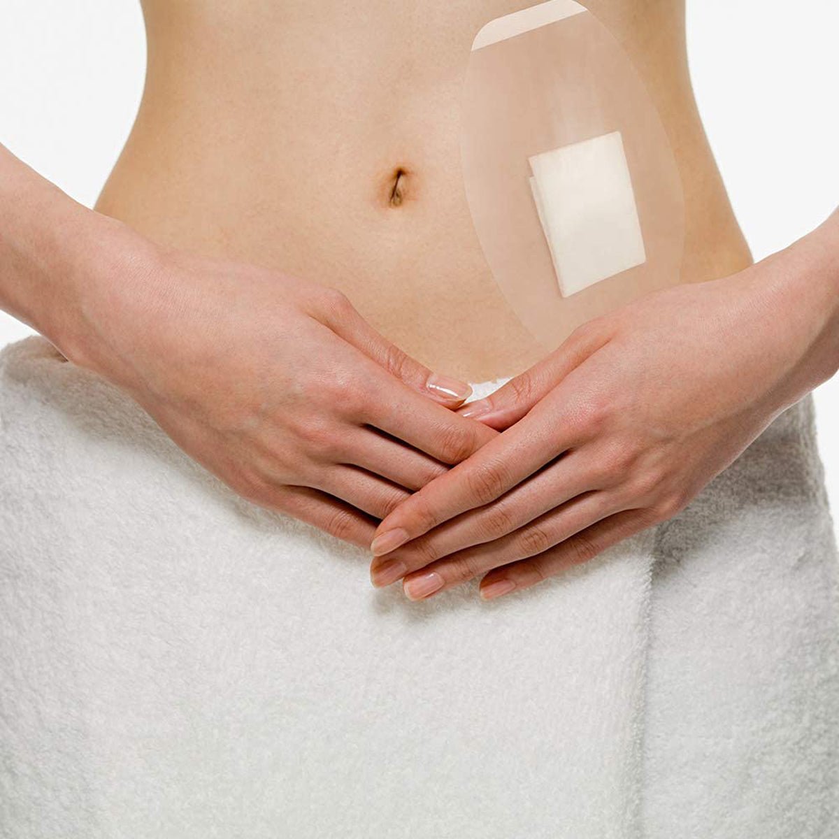 Brownmed Seal Tight Shield Disposable Shower Patches - 5" x 8" - Clear ...