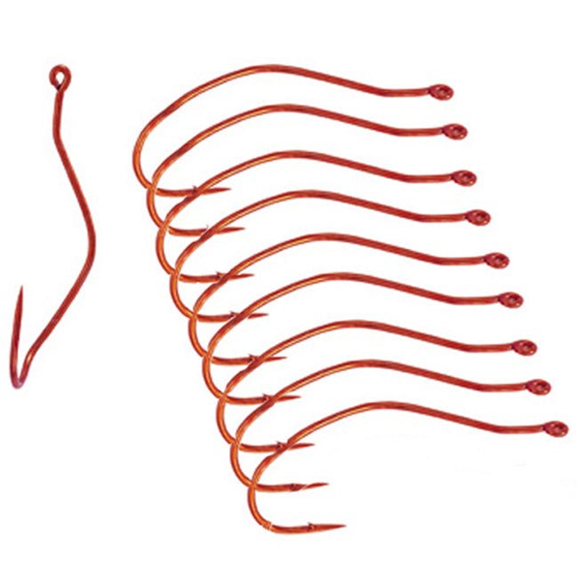 Mustad UltraPoint Slow Death Red Fishing Hooks (10 Ct) - 1 – Forza Sports