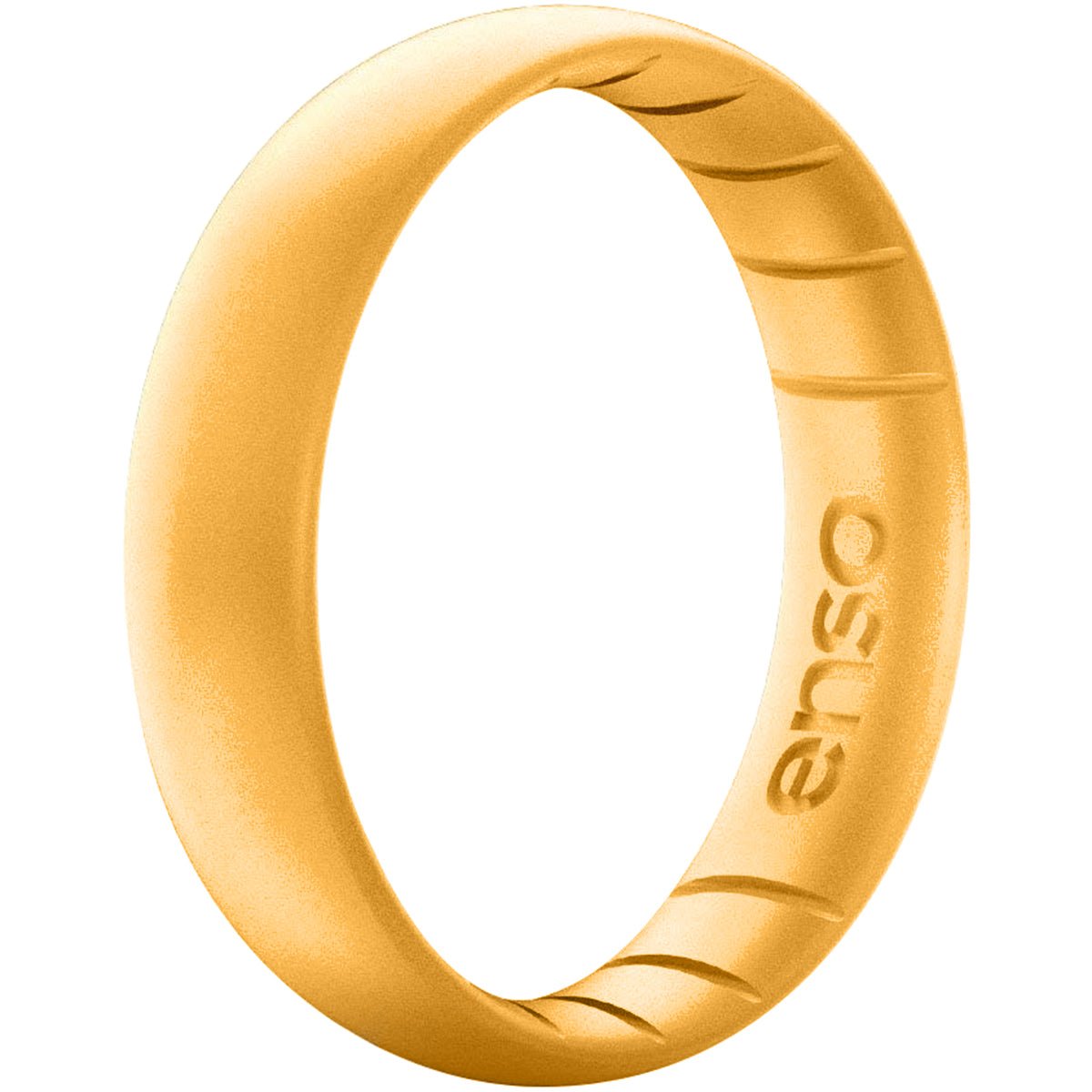 Enso Rings Thin Elements Series Silicone Ring - Gold – Forza Sports