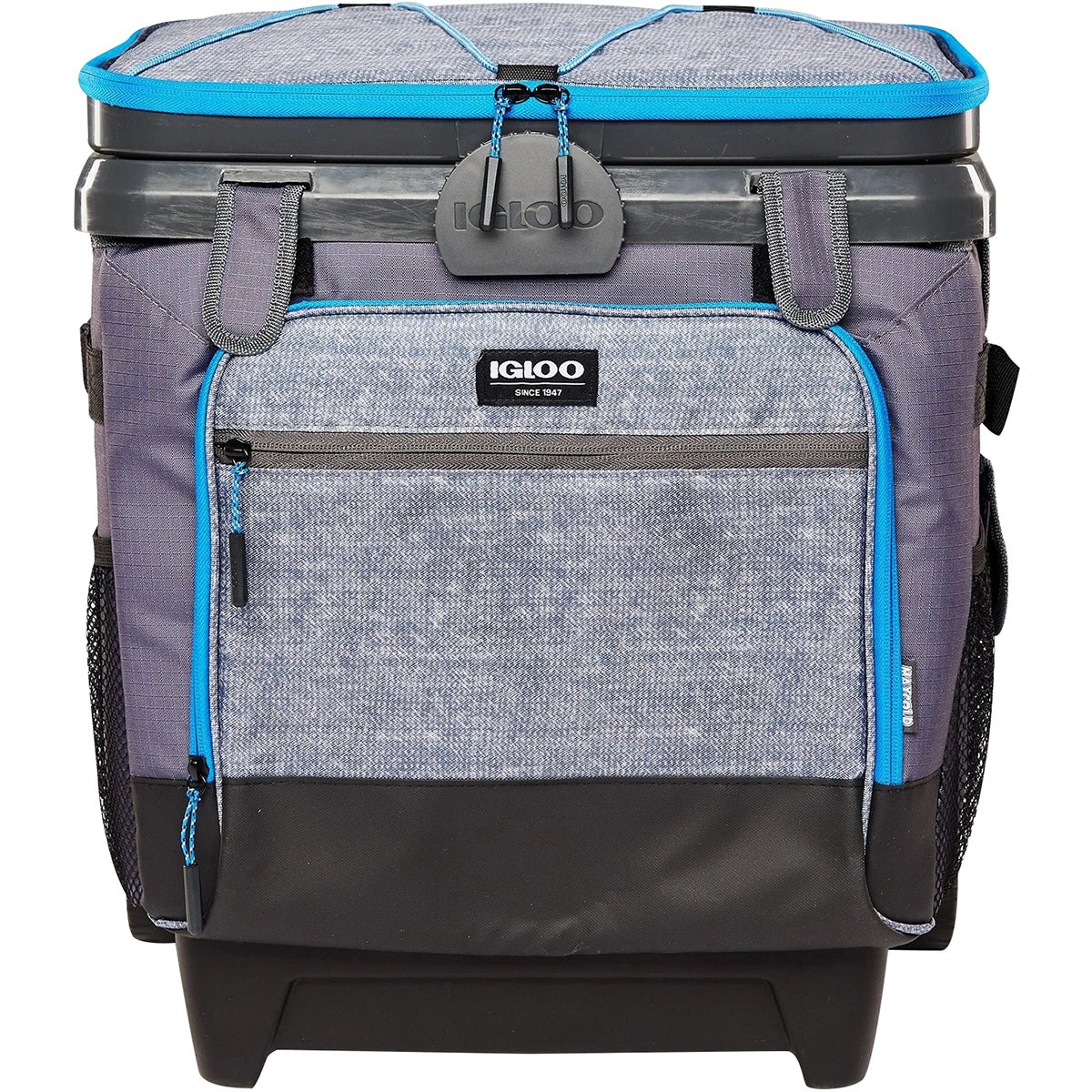 IGLOO MaxCold Cool Fusion 36-Can Roller Soft Cooler - Gray/Black ...