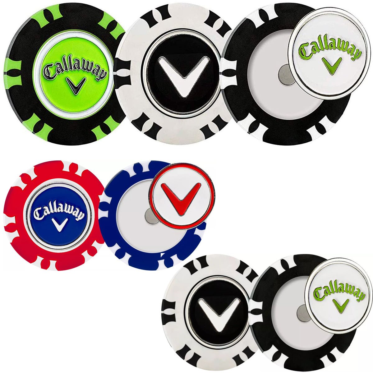 Callaway Dual-Mark Poker Chip Golf Ball Marker – Forza Sports