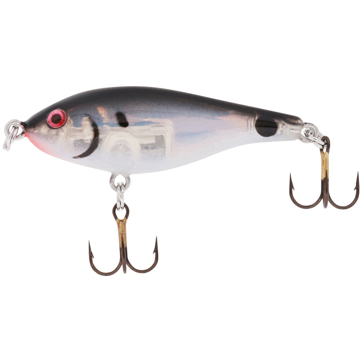 Rebel Raider 1/8 oz Fishing Lure - Silver Flash/Black – Forza Sports