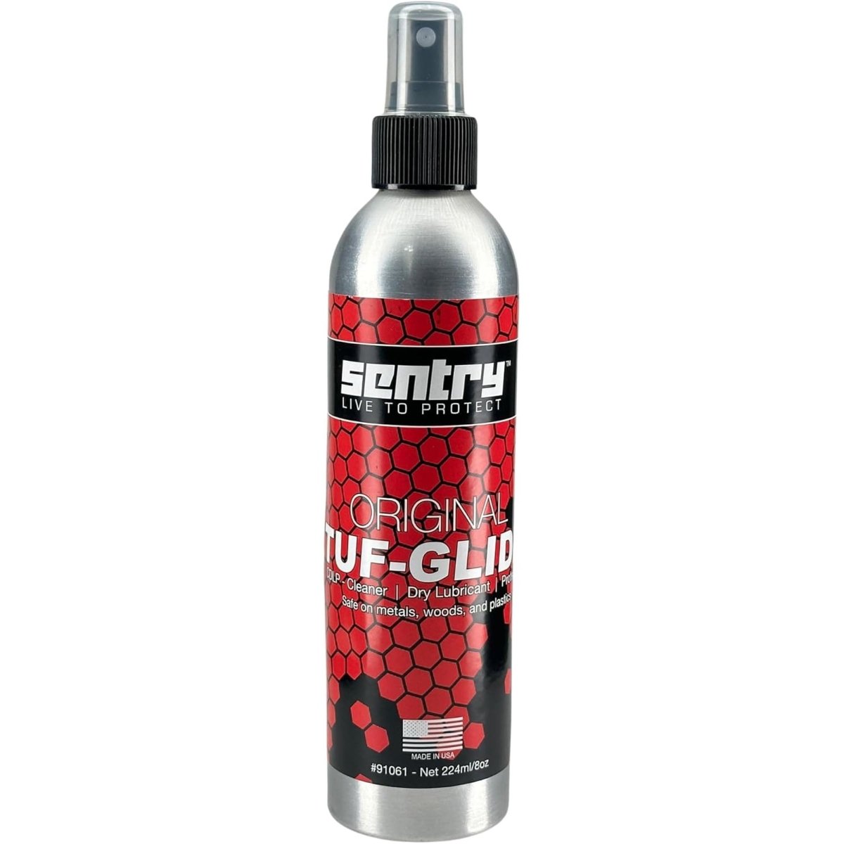 Sentry Solutions Tuf-Glide Dry Lube Gun Knife CLP Spray 8 oz, SS-TF-GL ...