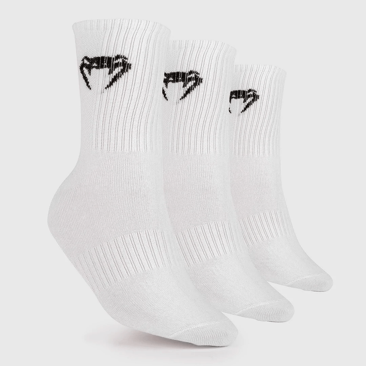 Venum Classic Socks 3-Pack - White/Black – Forza Sports