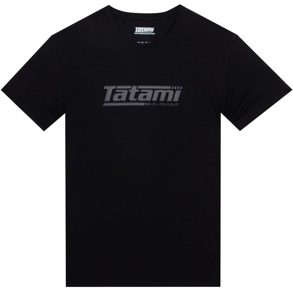 Tatami Fightwear Logo T-Shirt - Black/Black – Forza Sports