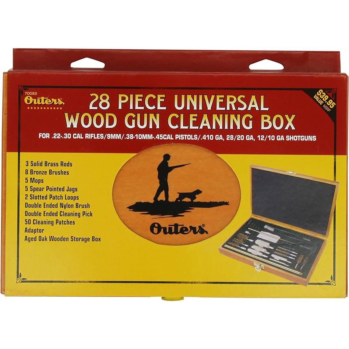 Outers 28-Piece Universal Wooden Box Cleaning Kit – Forza Sports